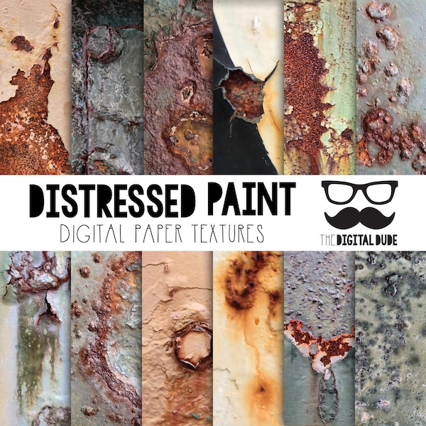 Distressed Paint - Etsy