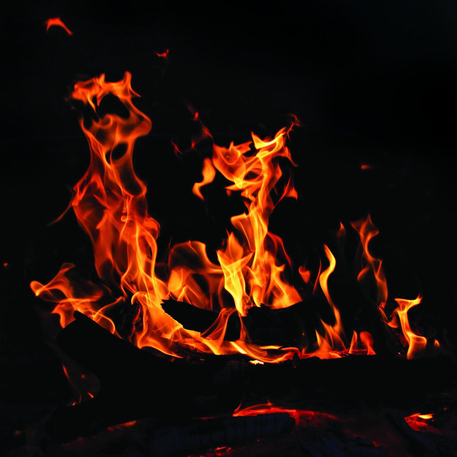 Fire Premium Digital Paper Printable Scrapbook Paper Set - Etsy