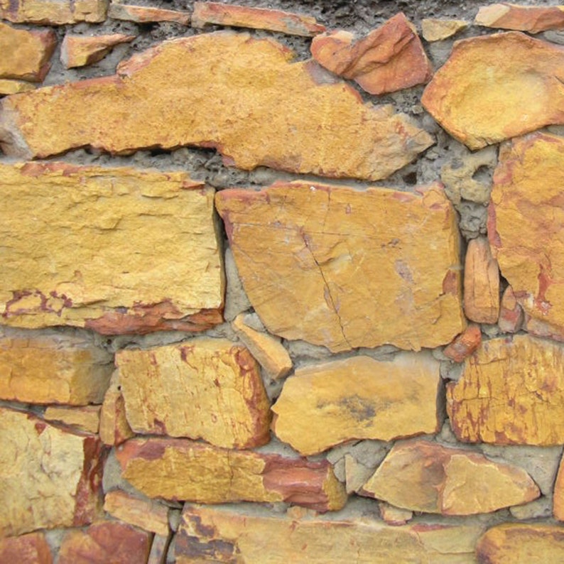 Stone Wall Premium Digital Paper, Printable Scrapbook Paper Set, Stone ...