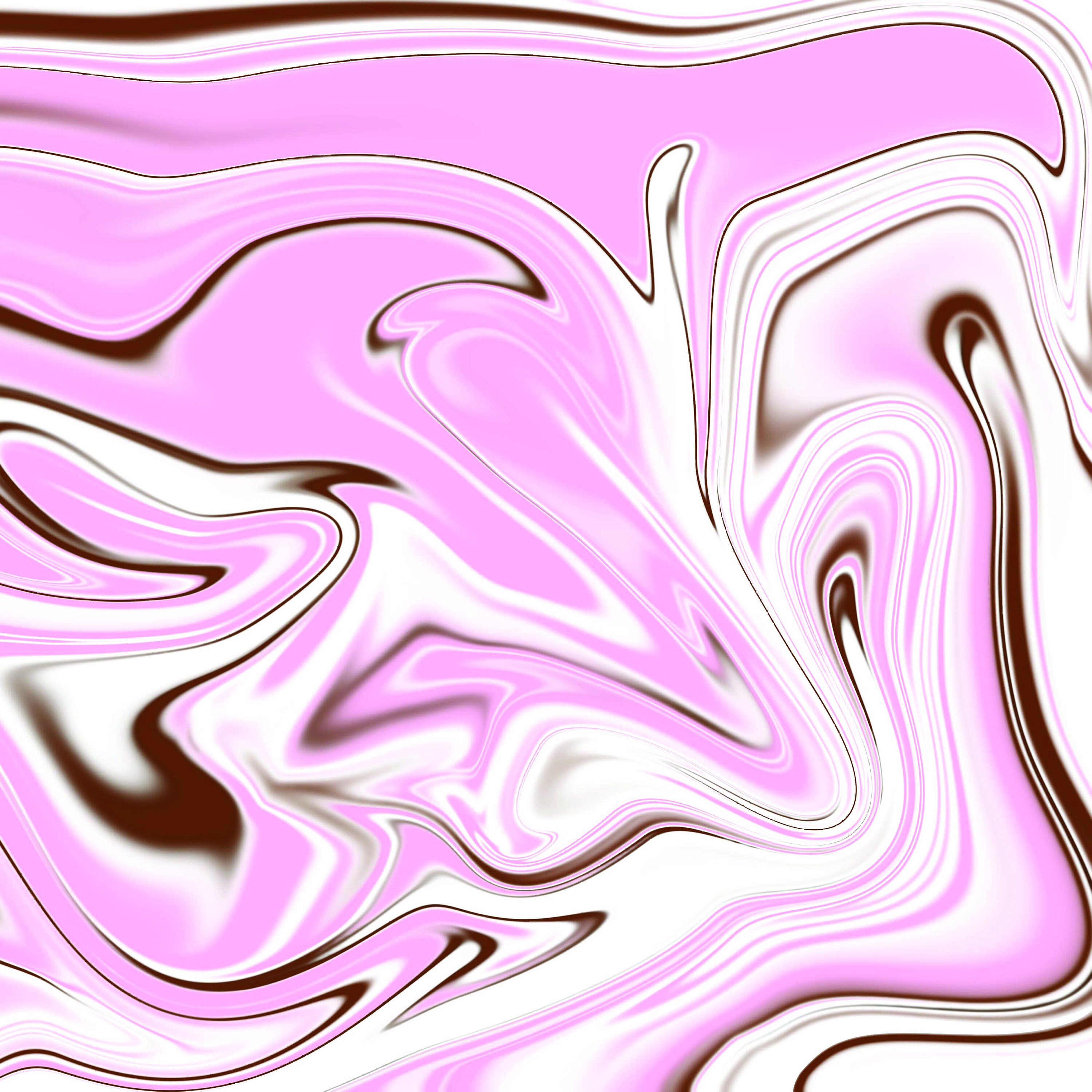 Marbled Paper: Pink & Chocolate Scrapbook Paper (digital Download) - Etsy