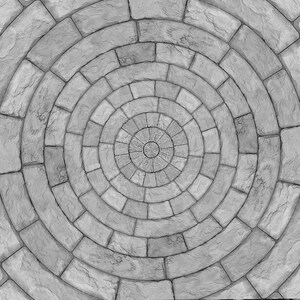 Paving Stones, Black and White, Premium Digital Paper, Printable ...