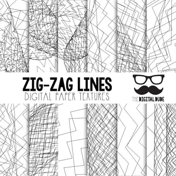Zig Zag Paper - Etsy