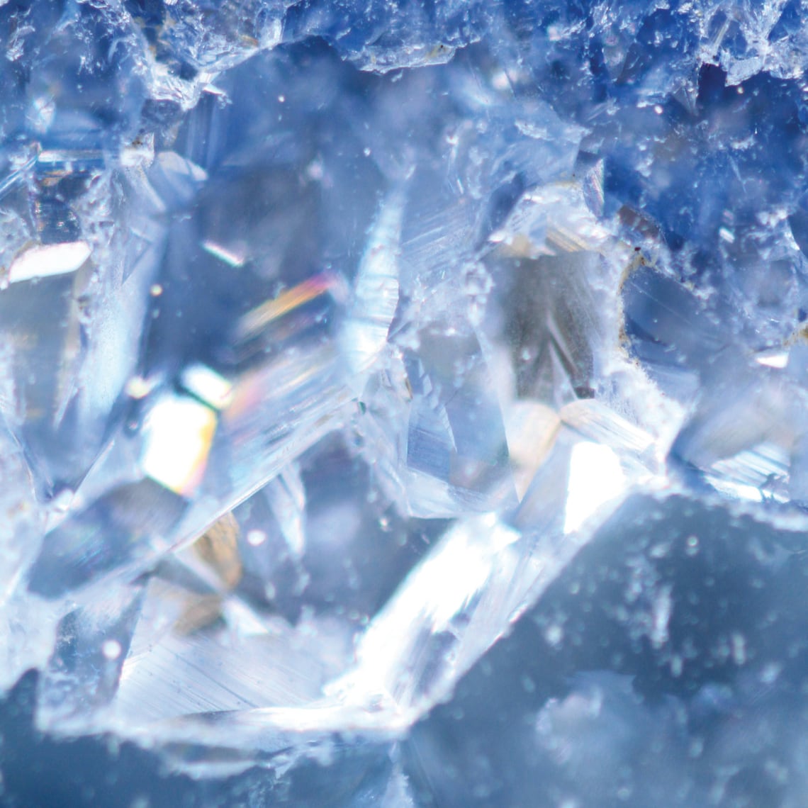 Ice Blue Crystal Premium Digital Paper Printable Scrapbook - Etsy