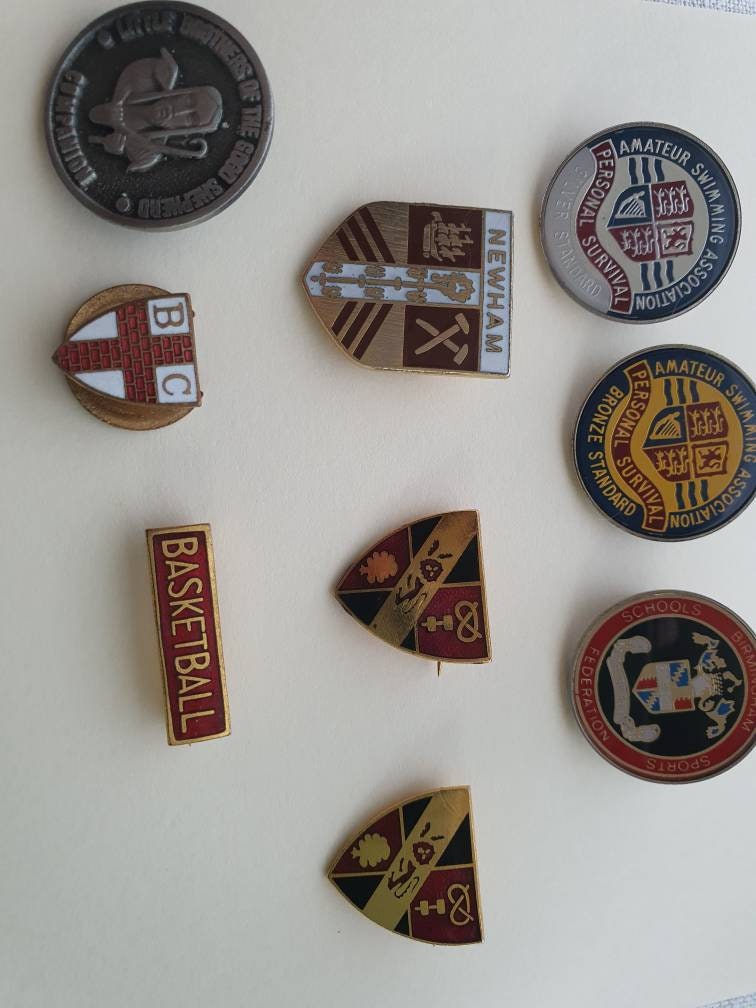 Vintage,collectable Stick Pins, Lapel Pins and Badges. 54 of Them in ...