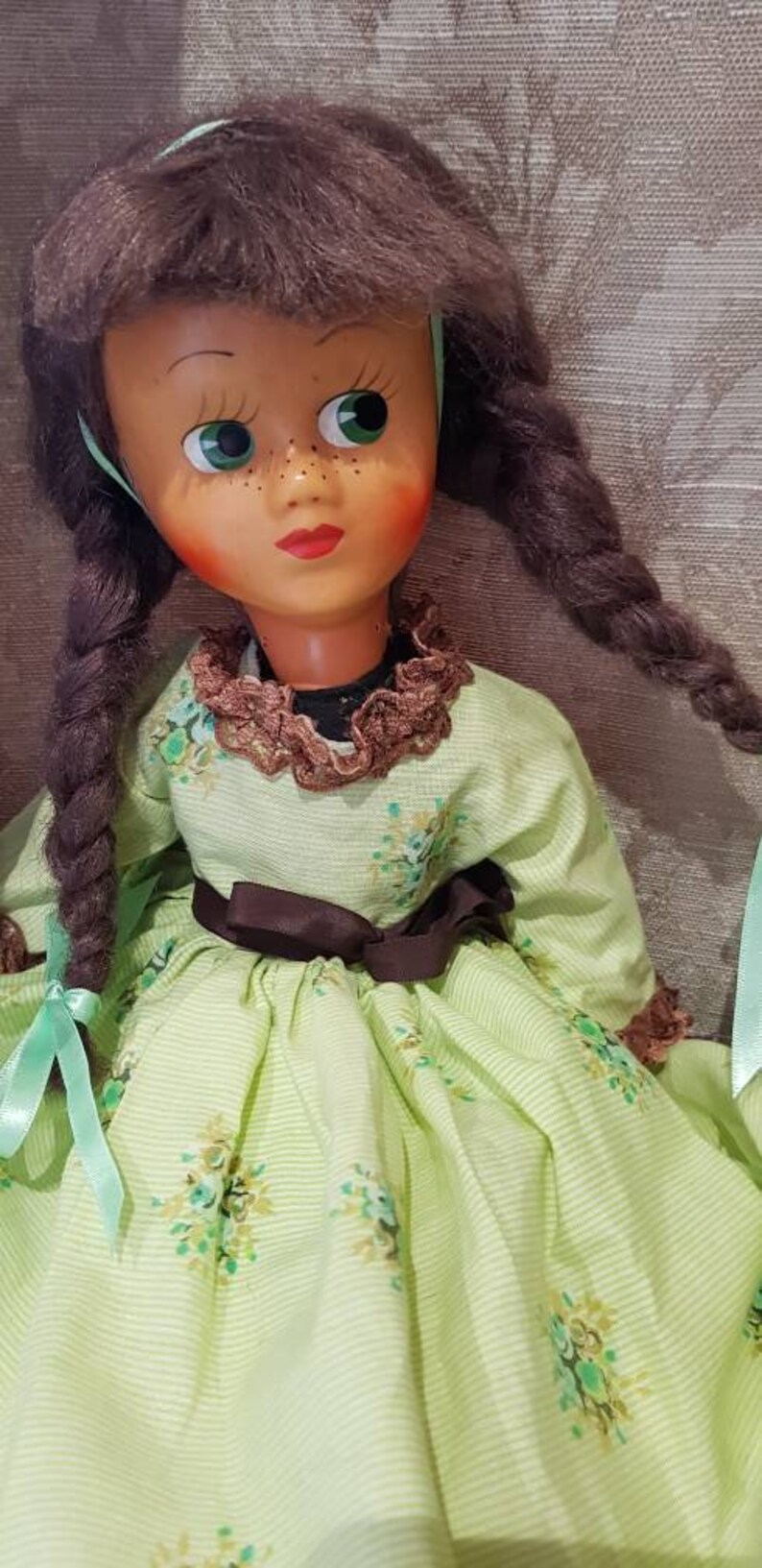 Vintage 1950s Very Pretty Polish Rag Doll With Hard Hand - Etsy