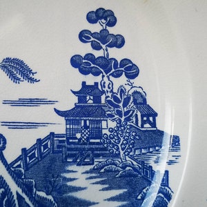 Willow Pattern Plate by Booths Circa 1906 - Etsy