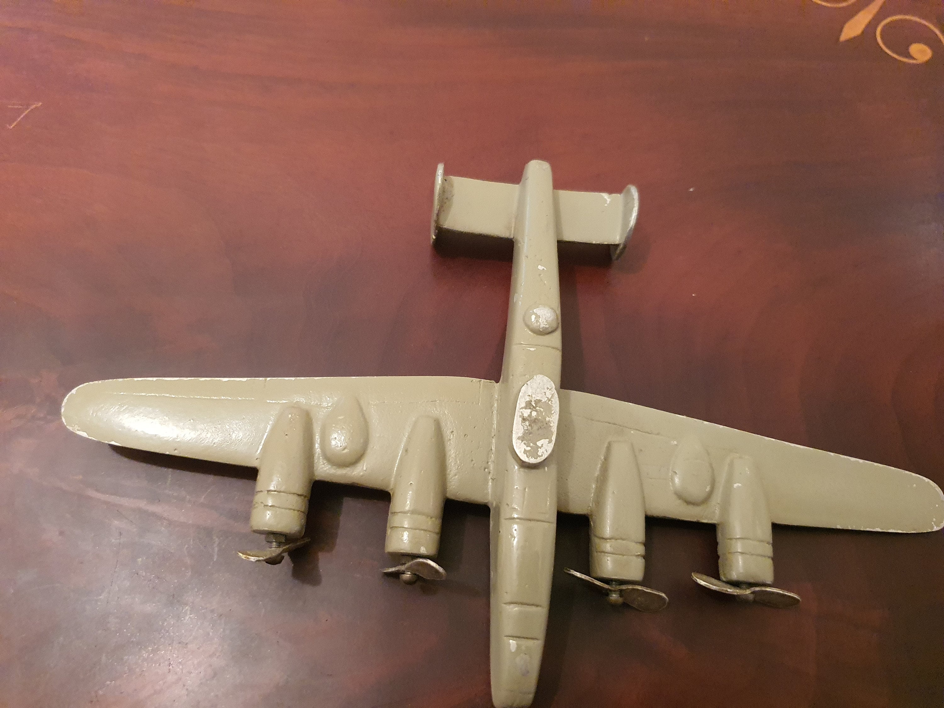 Very Rare World War 2 Toy Cast B24 Liberator USA Bomber Circa 1940s, in ...