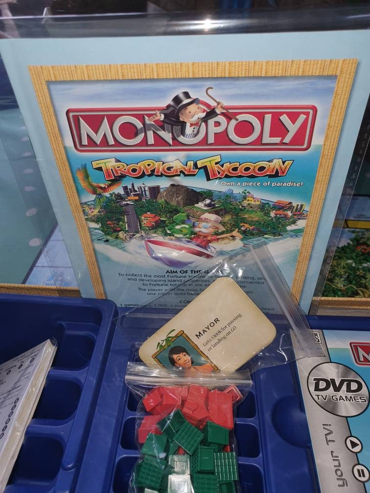 Monopoly Tropical Tycoon With DVD 2007, Said to Be the Best Monopoly ...