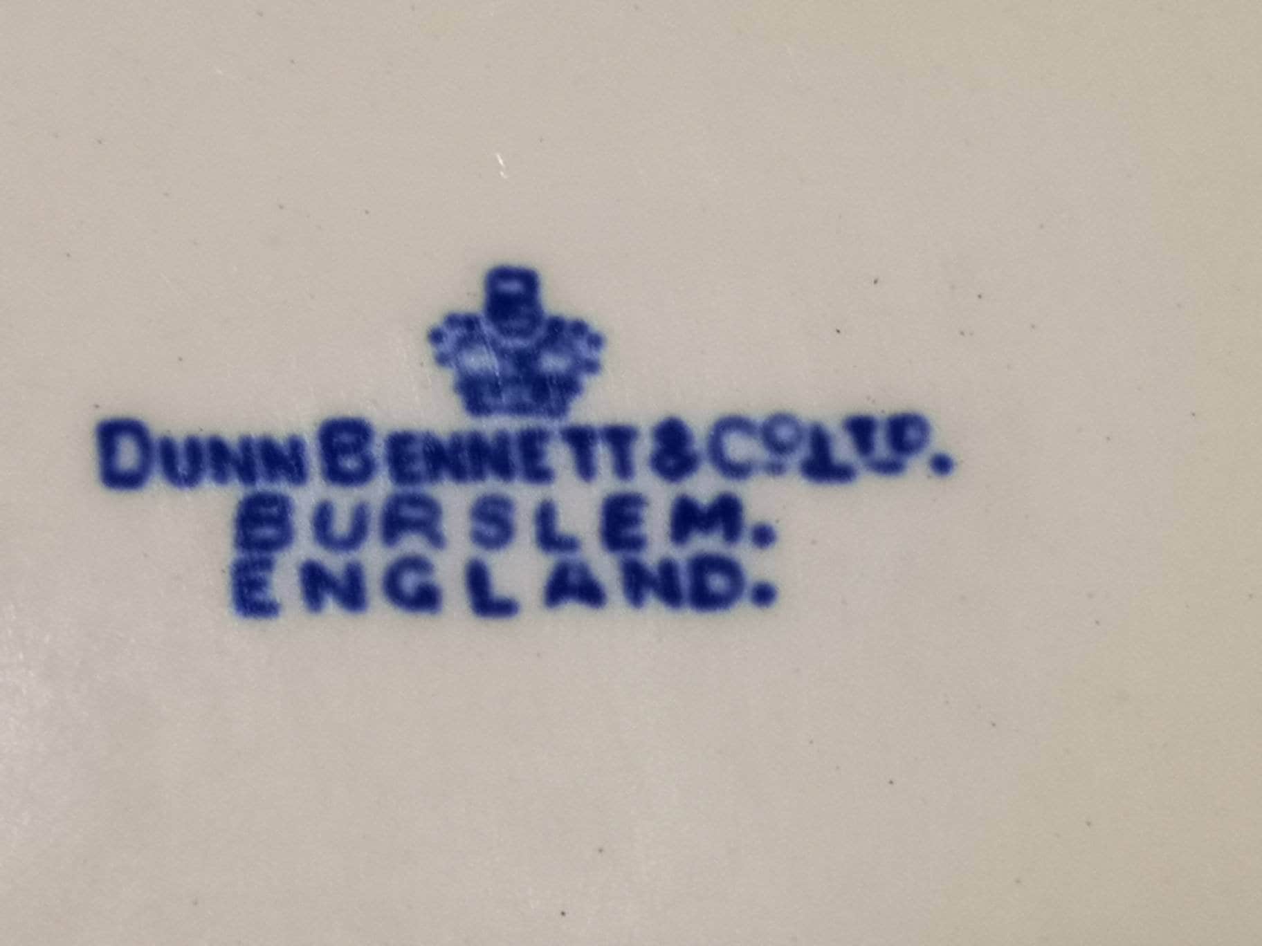 Two Dunn Bennett & Co Ltd 1937 Plates | Etsy