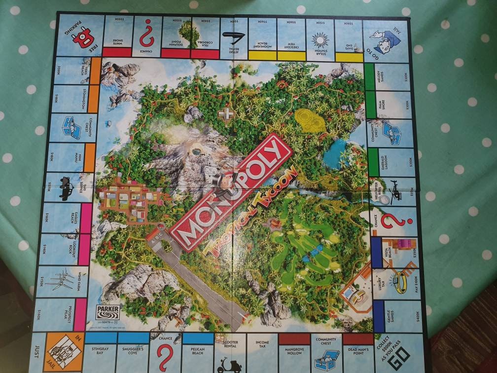 Monopoly Tropical Tycoon With DVD 2007, Said to Be the Best Monopoly ...