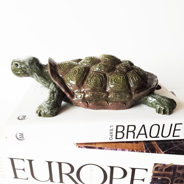 Ceramic Tortoise - Etsy