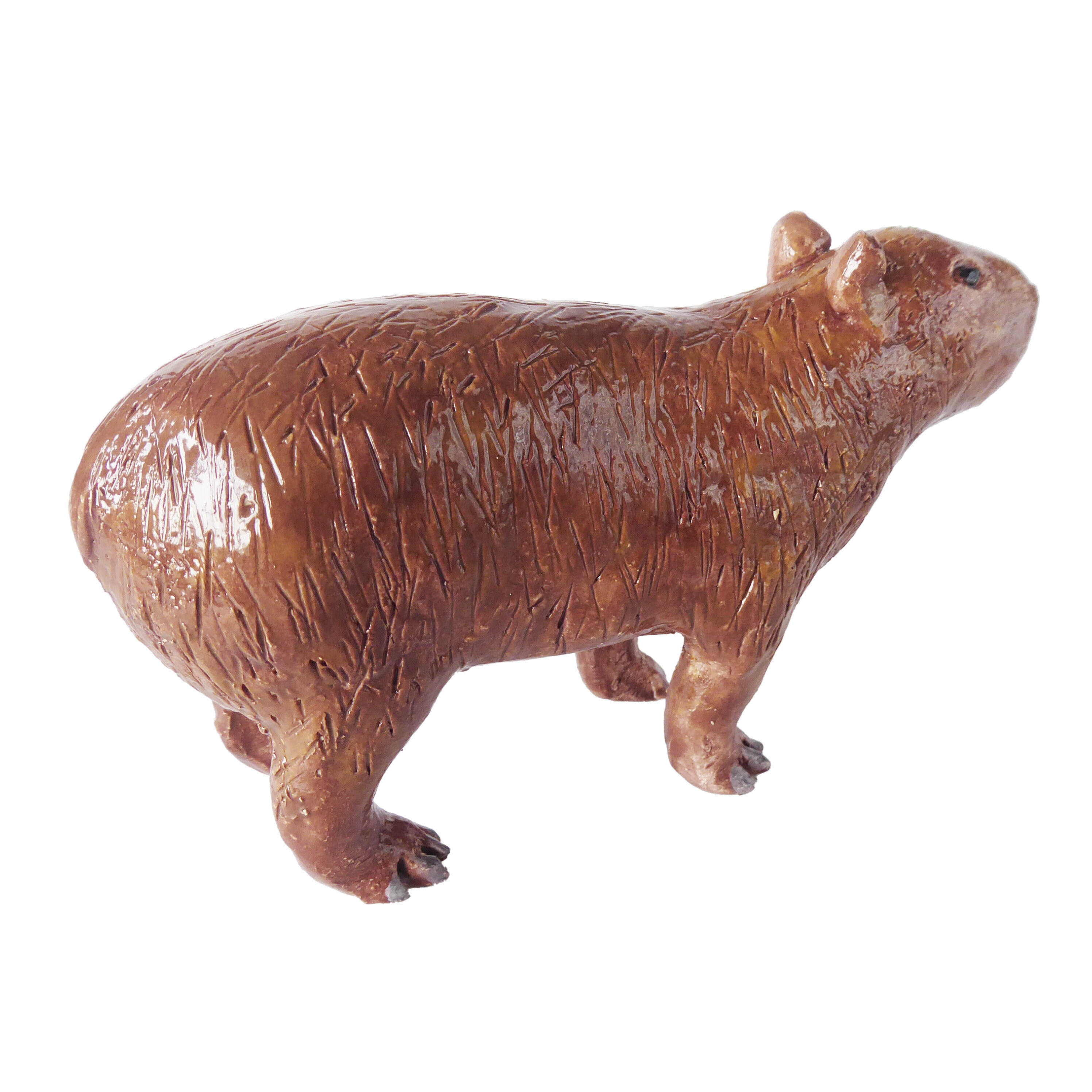 Capybara Ceramic Ornament, Capybara Ceramic Sculpture - Etsy