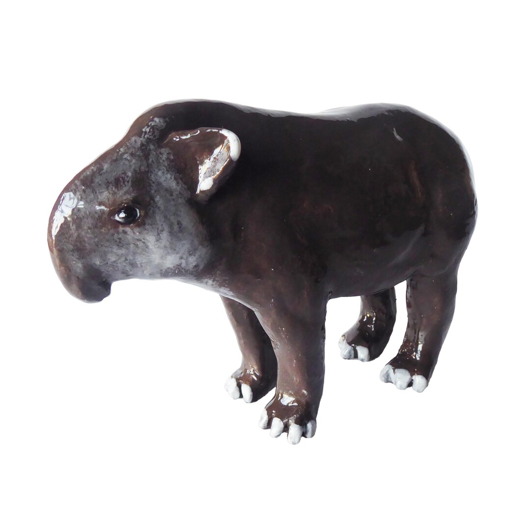 Tapir Ceramic Ornament - Hand Built - Etsy