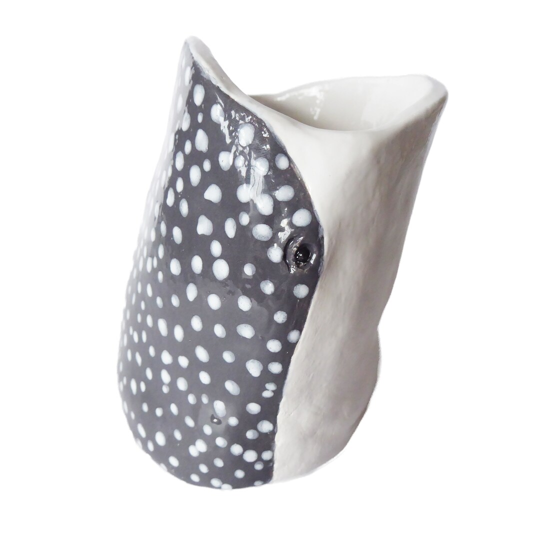 Whale Shark Ceramic Pot. Whale Shark Pottery Jar - Etsy