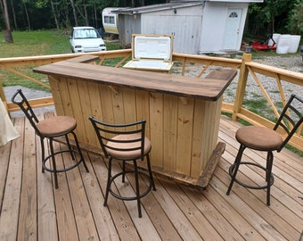 Rustic Outdoor Bar - Etsy
