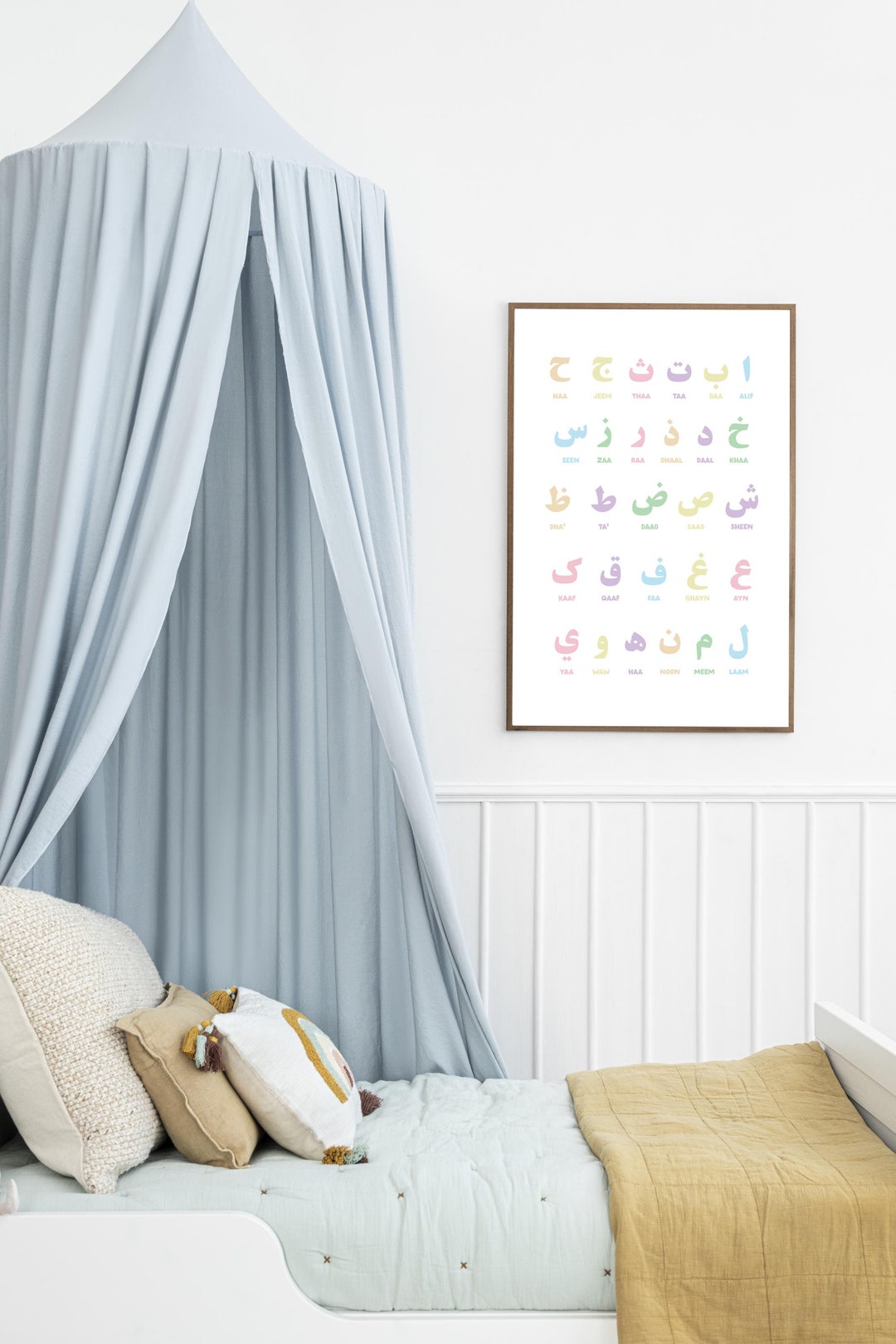 Arabic Alphabet Poster | Arabic Letters Print | Arabic Digital Download ...