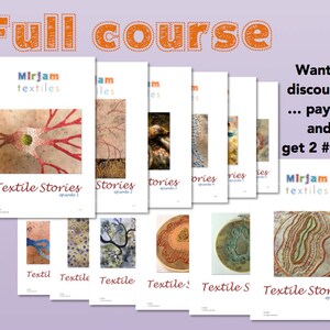 Textile Stories Full Course Part 1 - Etsy