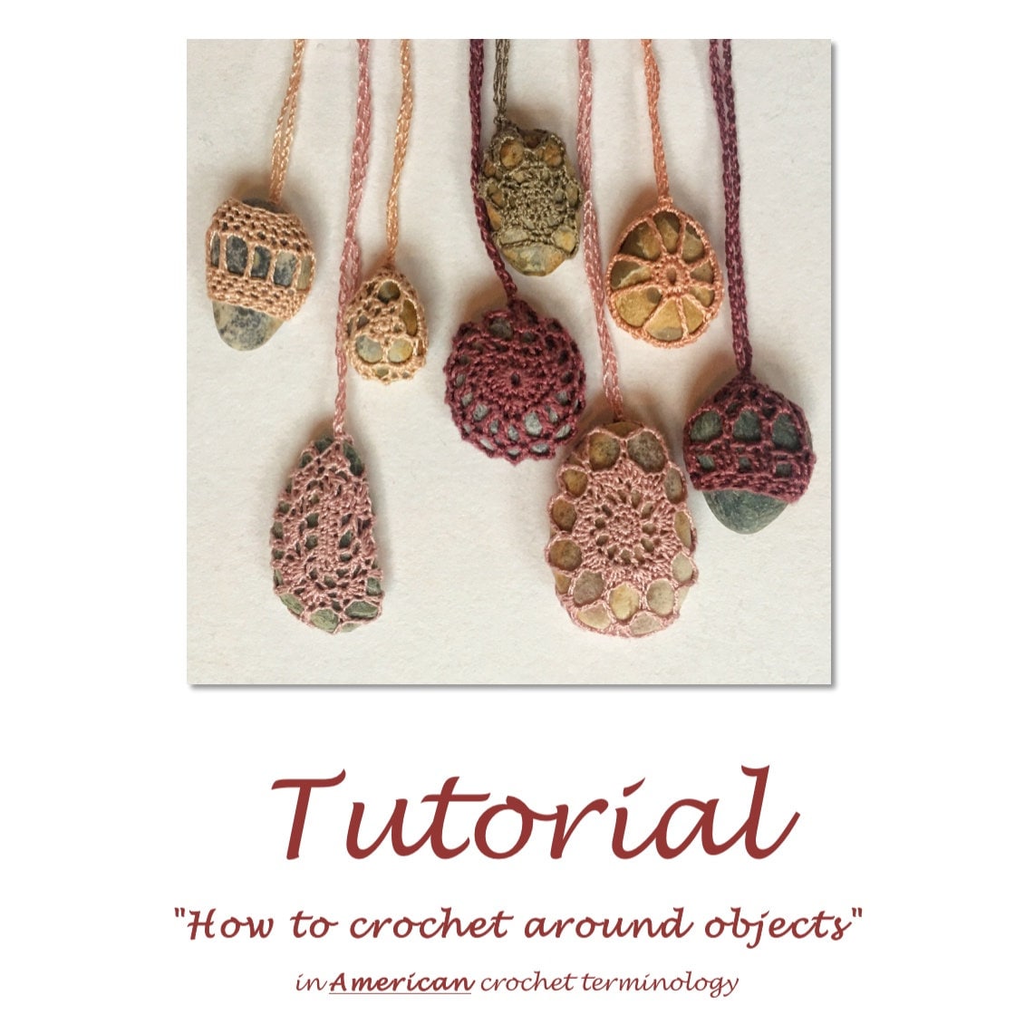 How to Crochet Around Objects. Tutorial With American Crochet ...