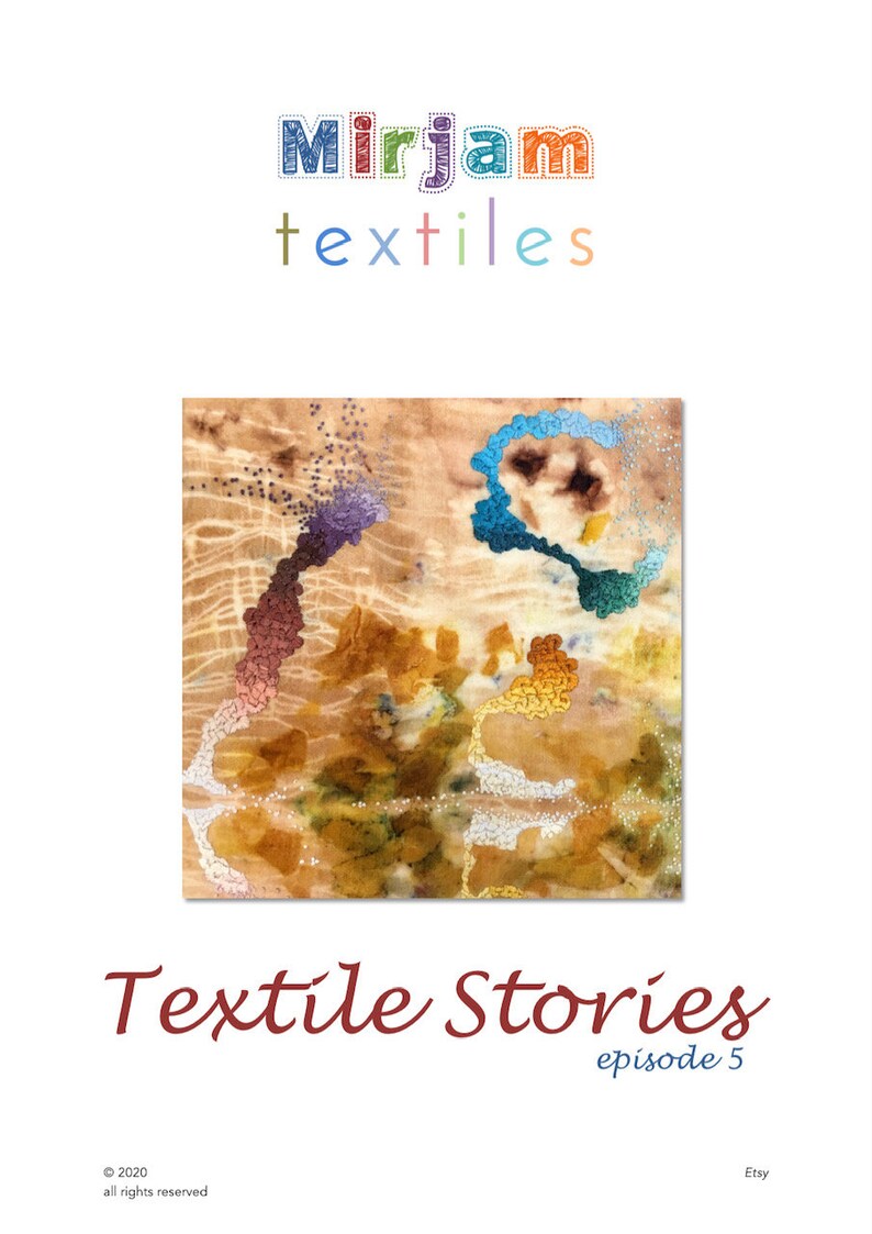 Textile Stories Full Course Part 1 - Etsy