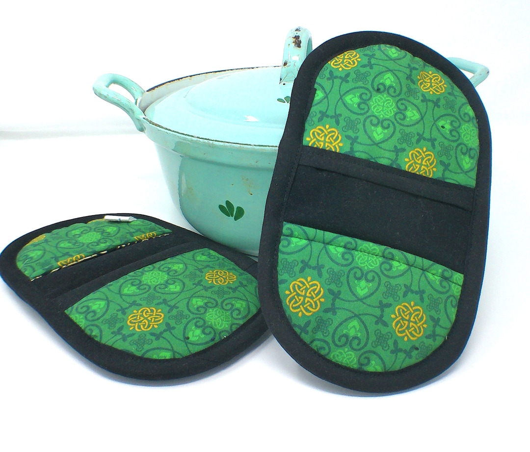 Clam Shell Shaped Potholder, Microwave Kitchen Mitts for Your Handmade ...