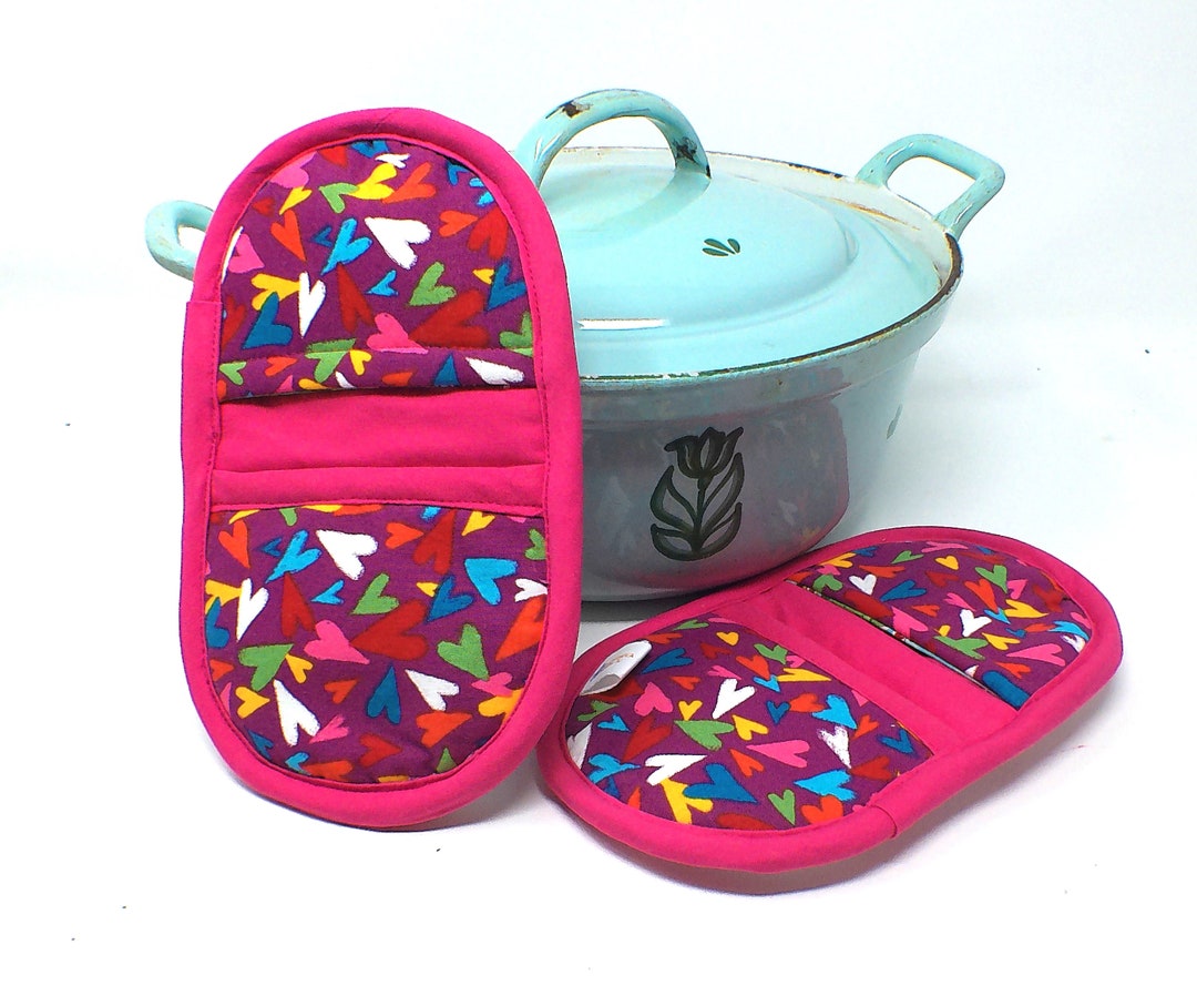 Clam Shell Shaped Potholder, Microwave Kitchen Mitts, Apartment Cooking ...