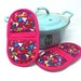 Clam Shell Shaped Potholder, Microwave Kitchen Mitts for Your Handmade ...