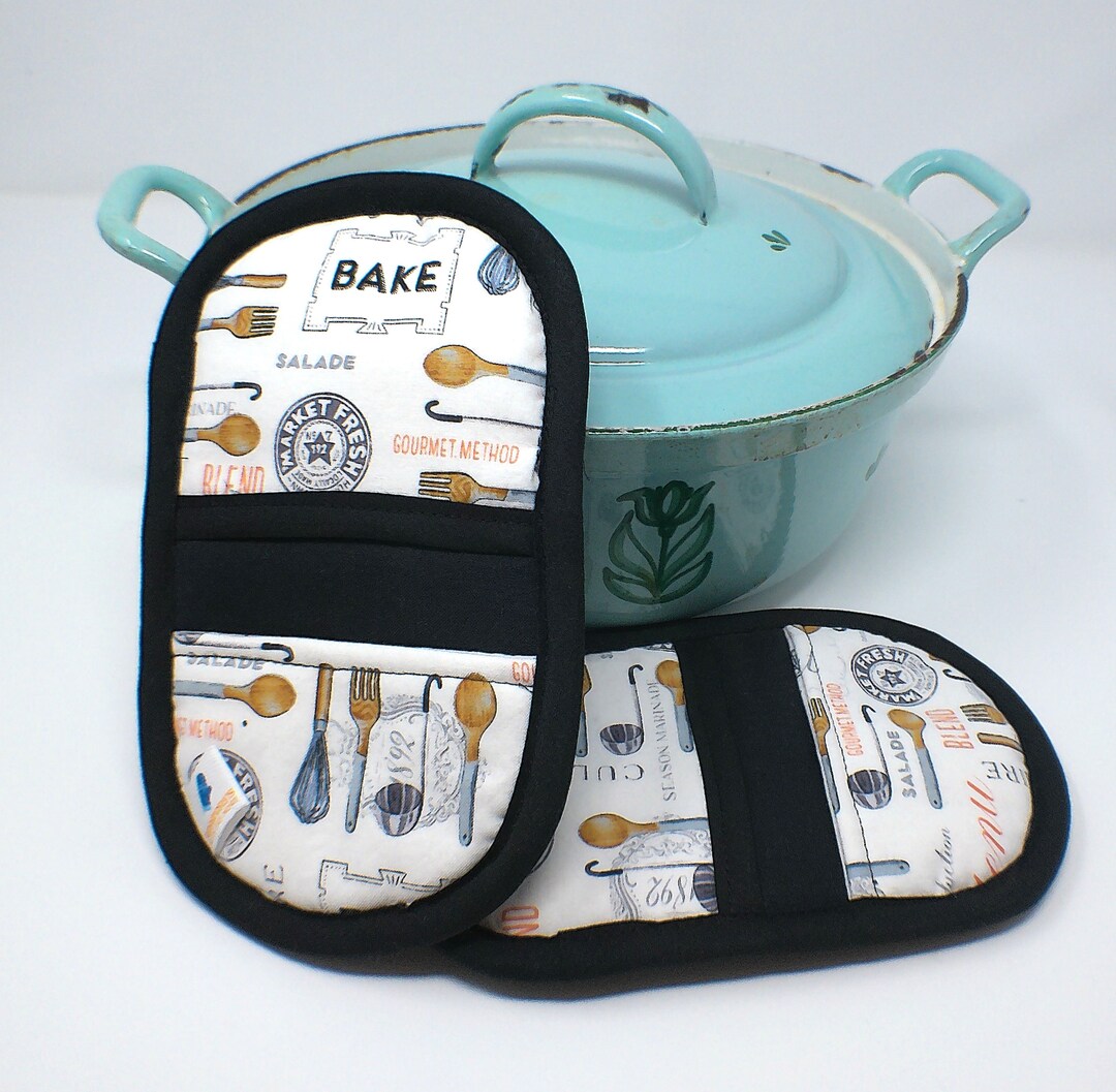 Clam Shell Shaped Potholder, Microwave Kitchen Mitts for Your Handmade ...