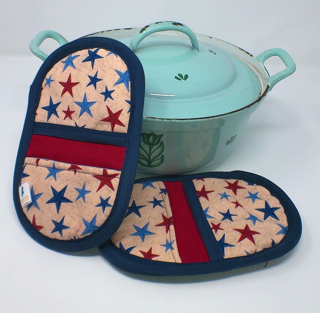 Clam Shell Shaped Potholder, Microwave Kitchen Mitts for Your Handmade ...