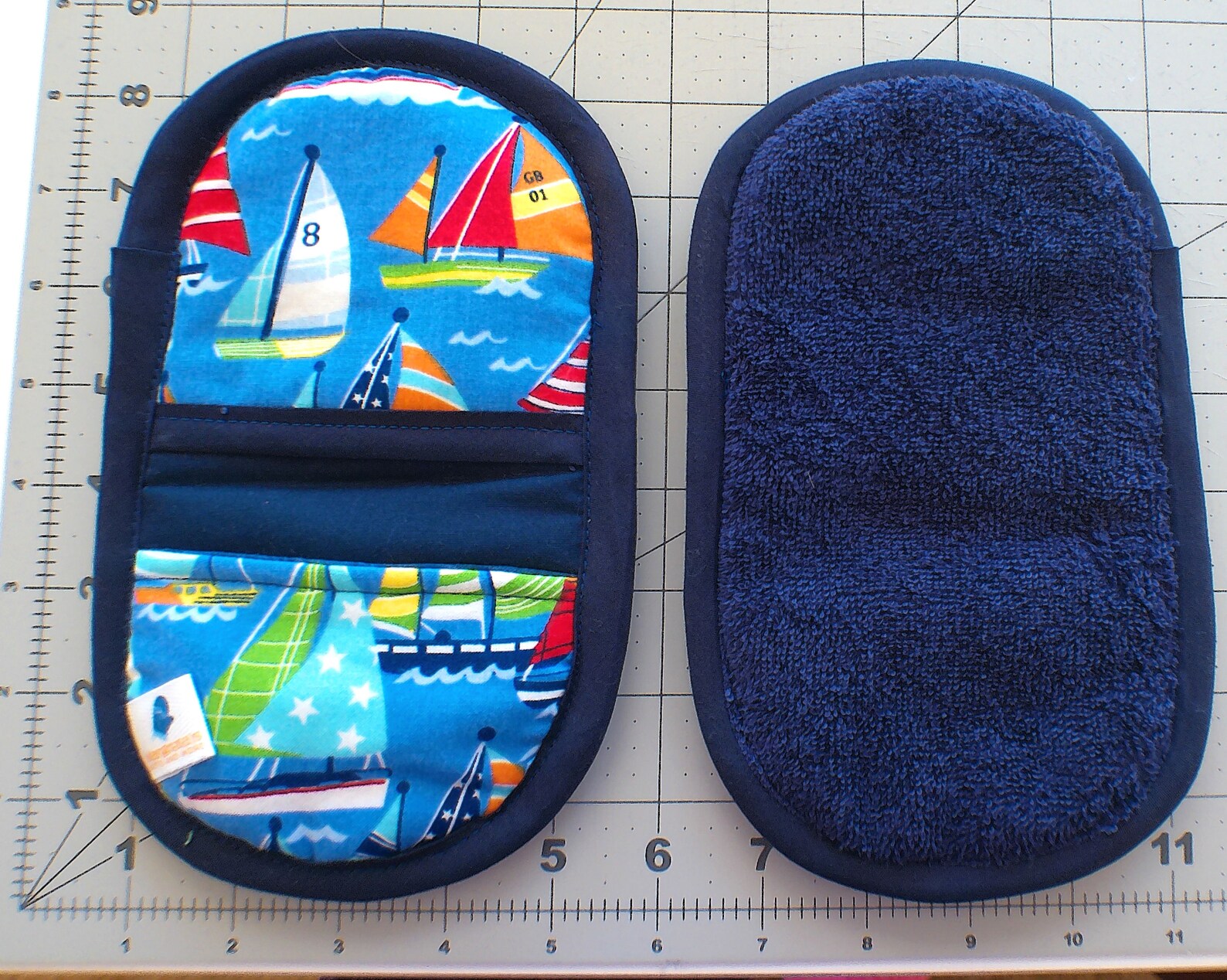 Clam Shell Shaped Potholder, Microwave Kitchen Mitts for Your Handmade ...