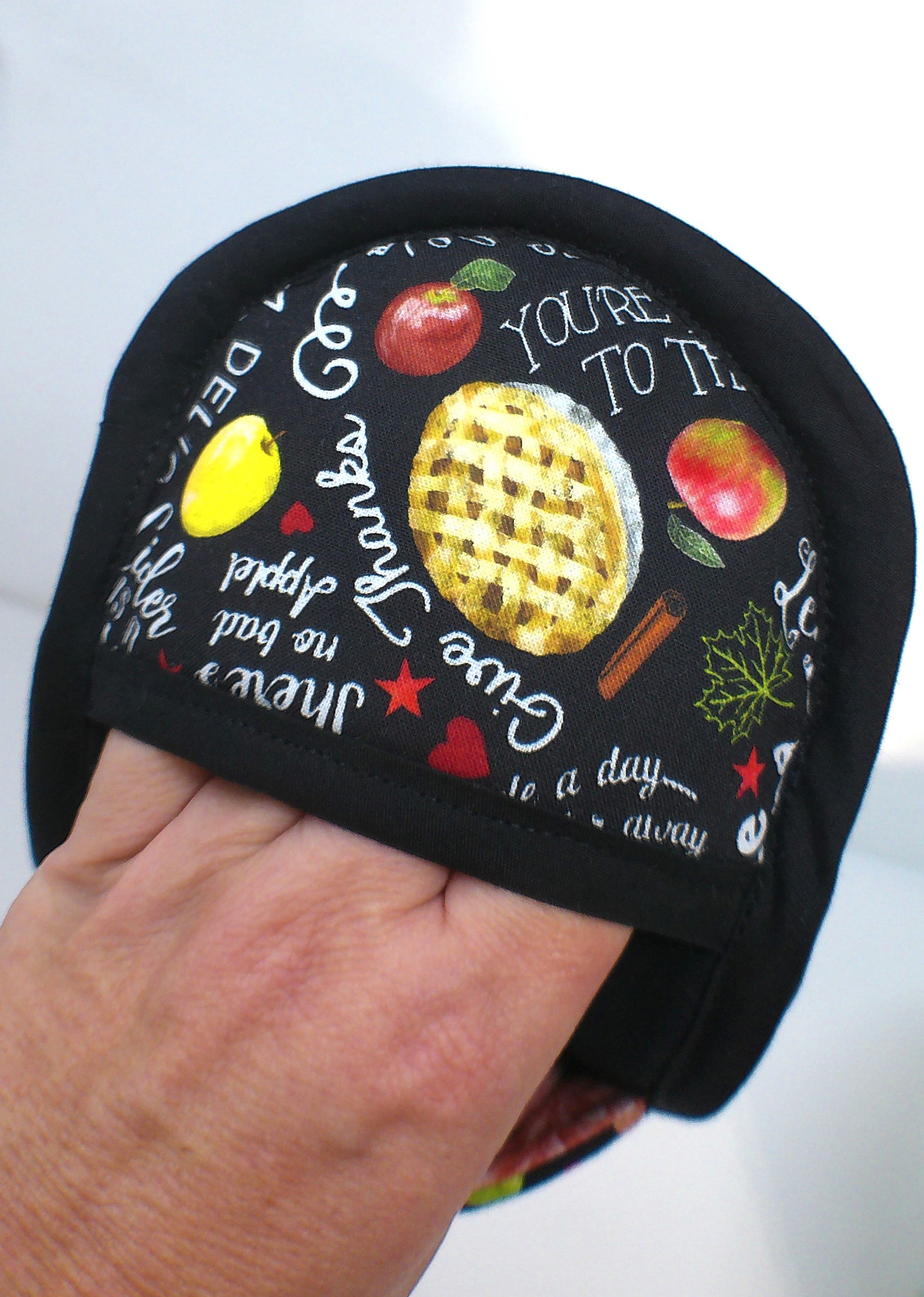 Clam Shell Shaped Potholder, Microwave Kitchen Mitts for Your Handmade ...