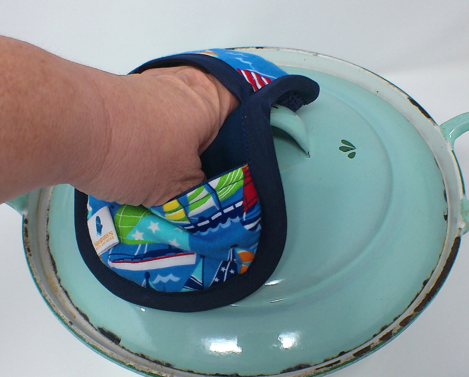 Clam Shell Shaped Potholder, Microwave Kitchen Mitts for Your Handmade ...