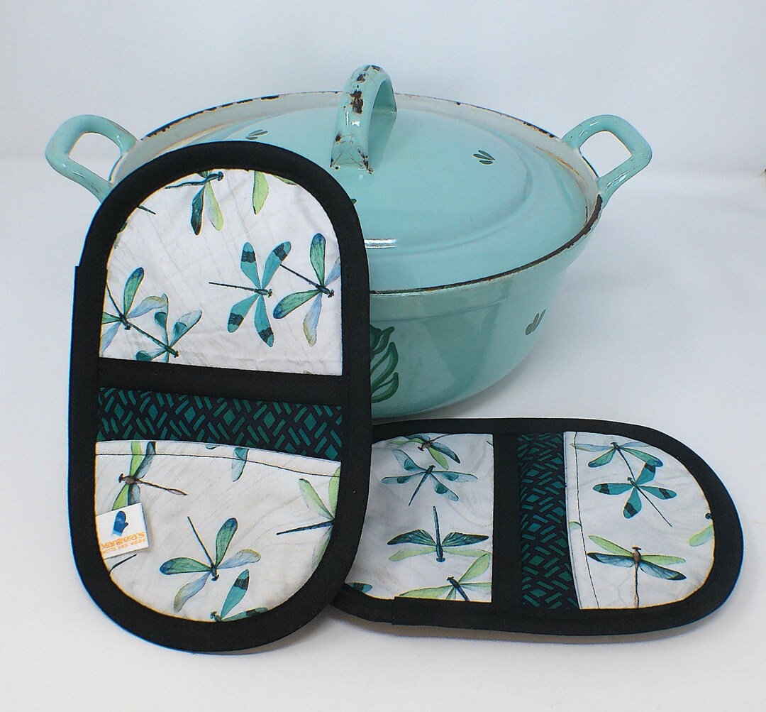 Clam Shell Shaped Potholder, Microwave Kitchen Mitts for Your Handmade ...