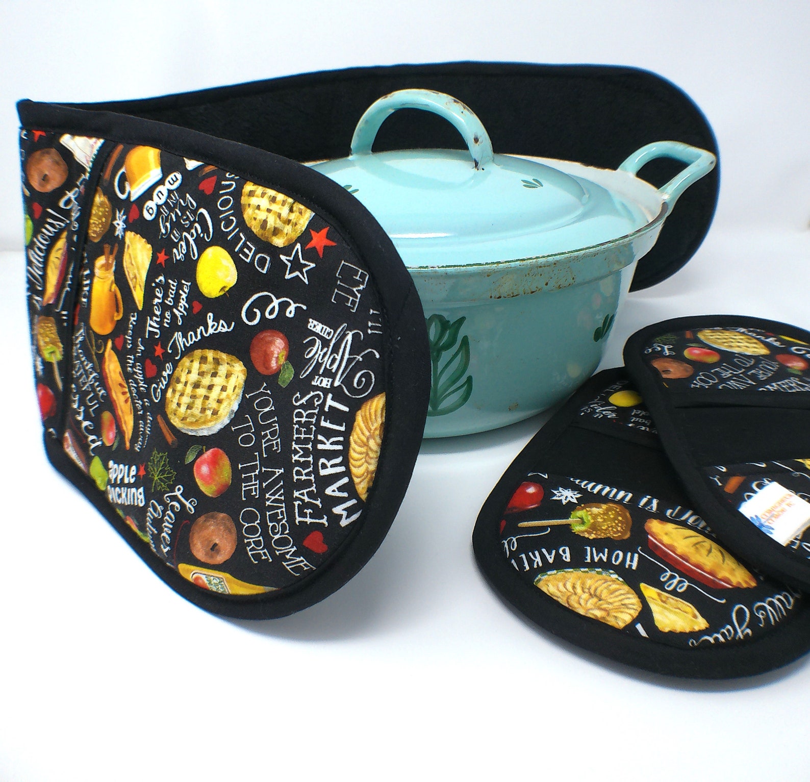 Clam Shell Shaped Potholder, Microwave Kitchen Mitts for Your Handmade ...