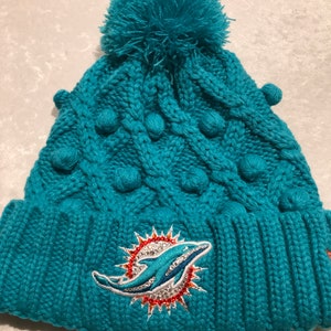 MIAMI Beanie Hand Jeweled With Swarovski Crystals Women's Turquoise ...