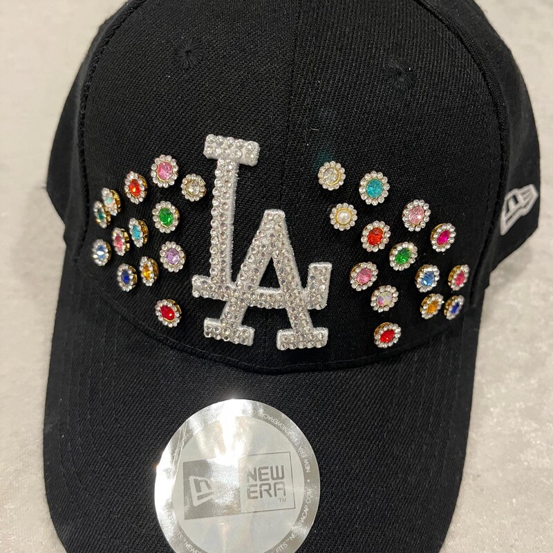 Rhinestone Cap - Etsy