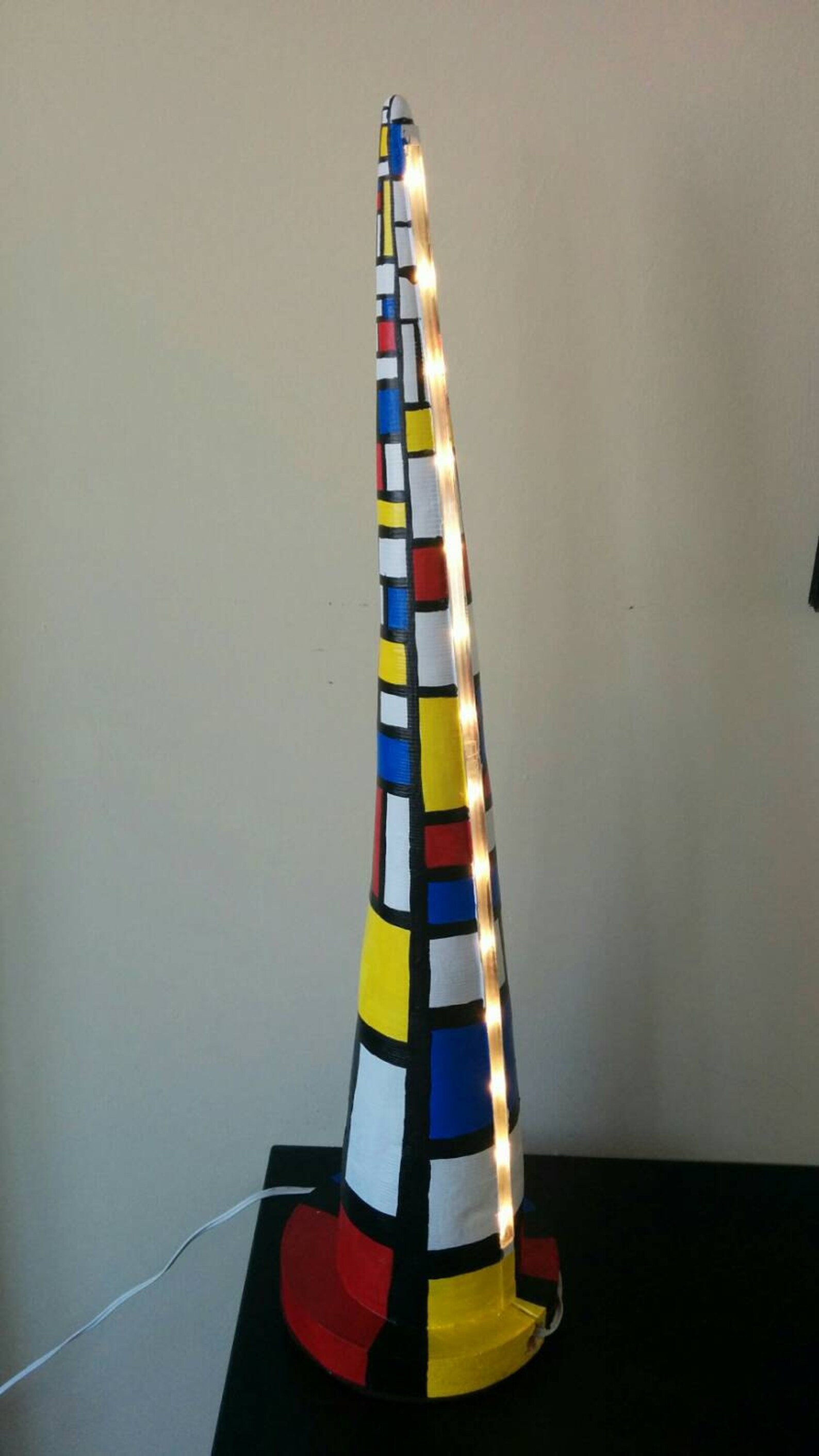 Mondrian Table Lamp - Etsy