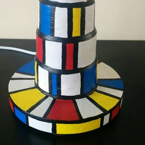 Mondrian Table Lamp - Etsy