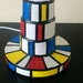 Mondrian Table Lamp - Etsy
