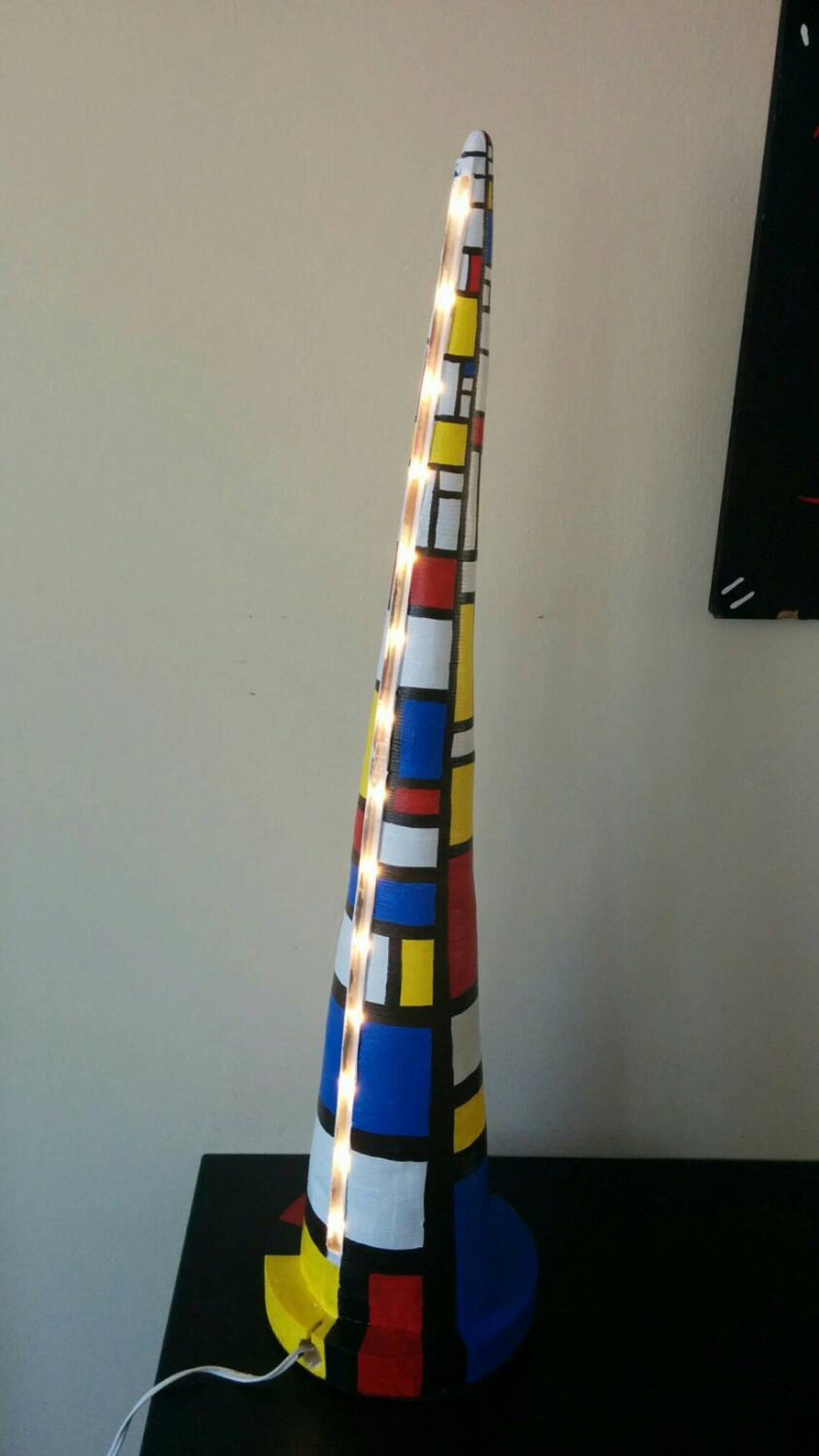 Mondrian Table Lamp - Etsy