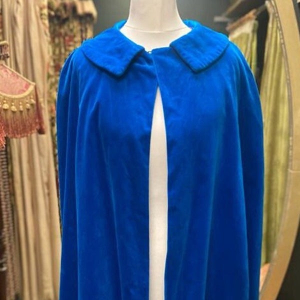 Cobalt Blue Cape - Etsy