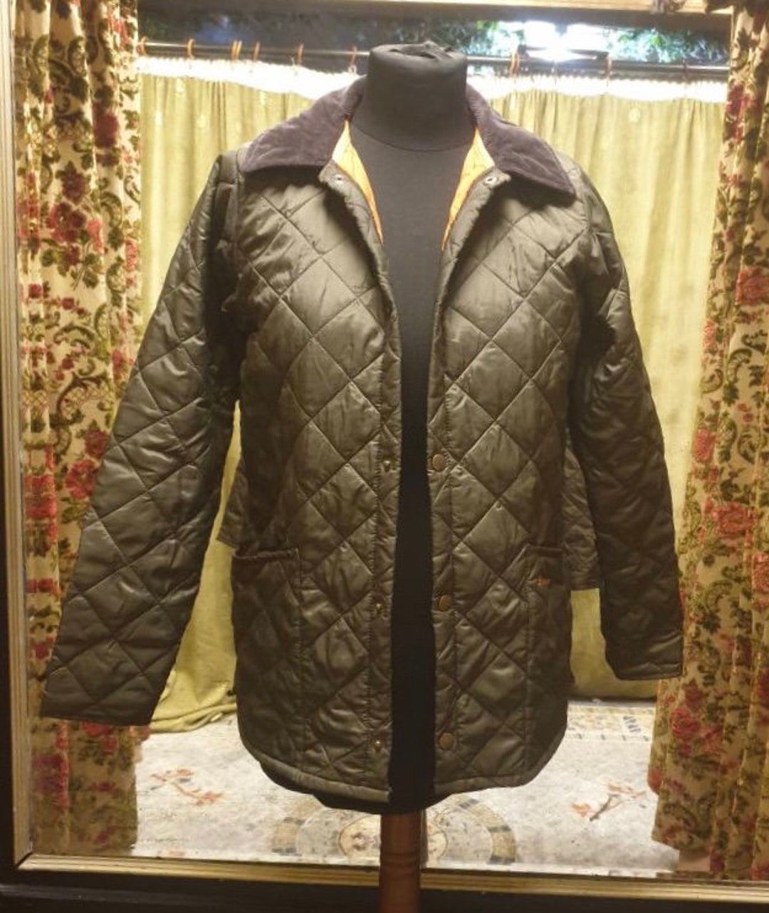 Barbour Puffer Jacket - Etsy