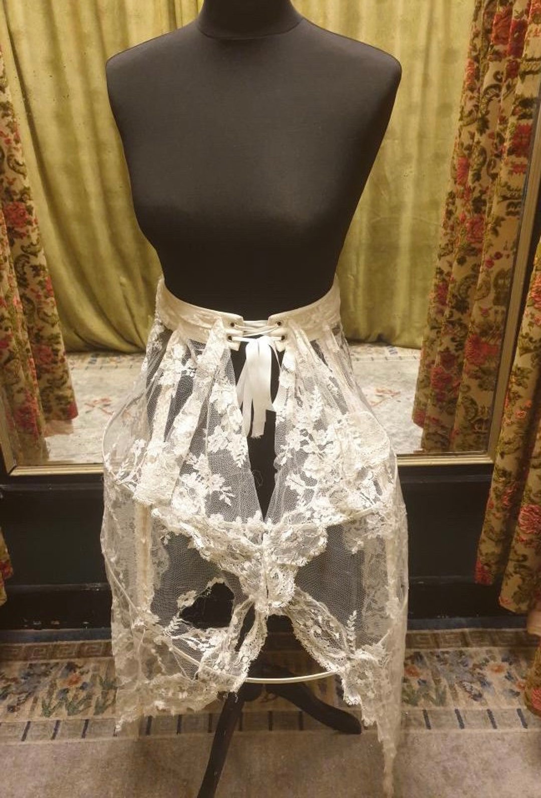 White Lace Crinoline - Etsy