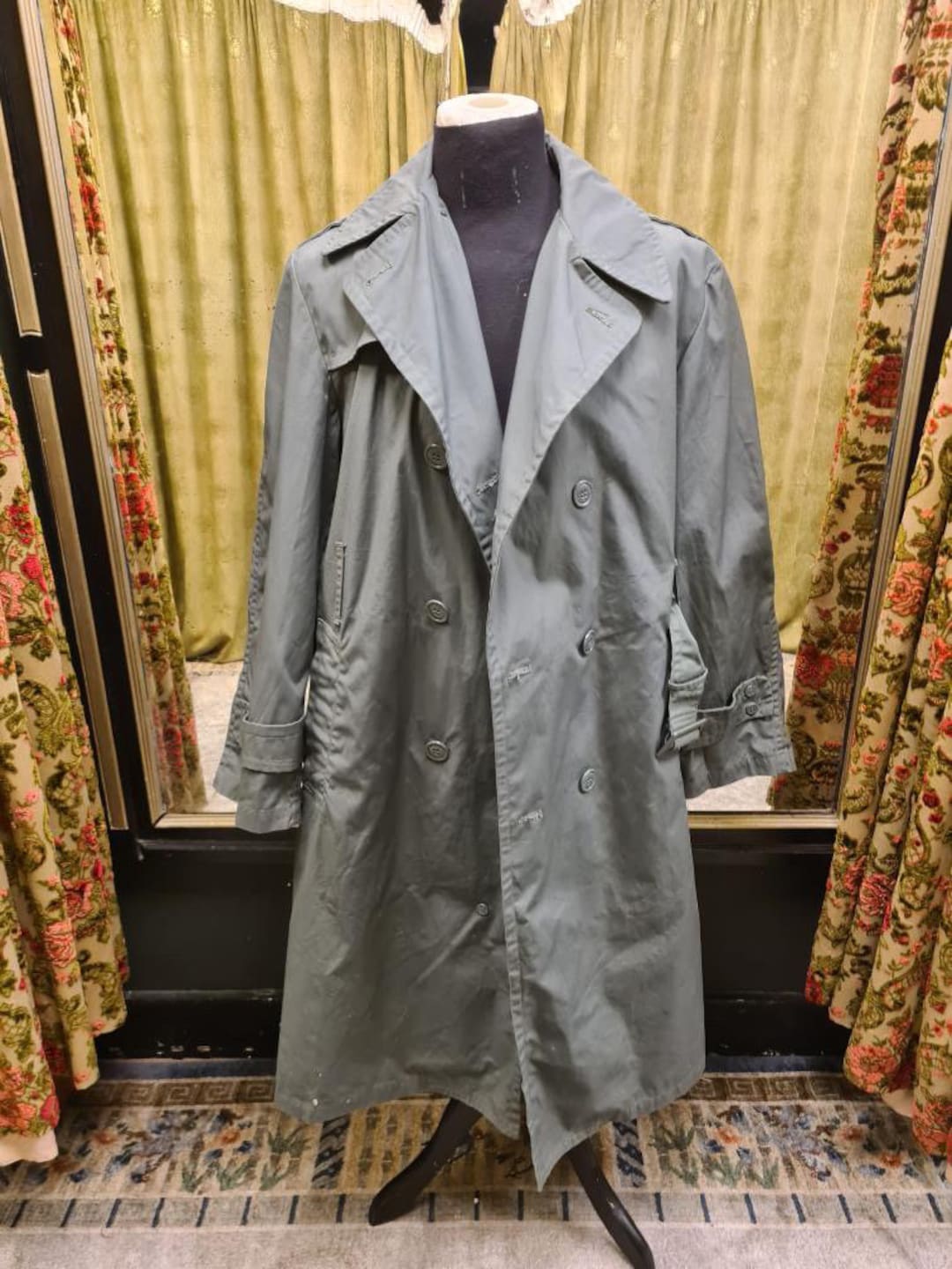 Vintage Men’s Raincoat - Etsy