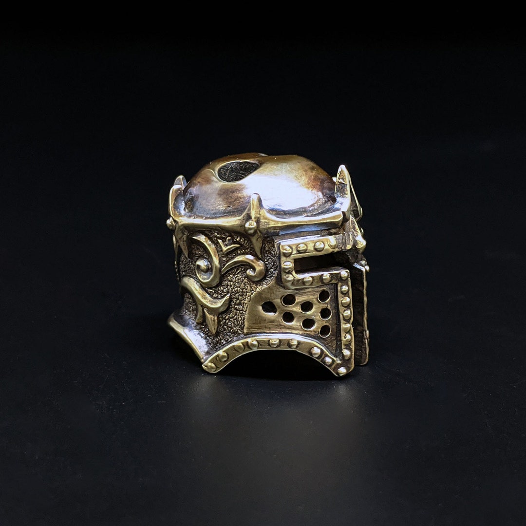 Brass Beads for Paracord Bracelets Bead Knight Knight Crusader Knight's ...