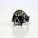 Jewelry Ring Skull Ring Heavy Metal Black Biker Ring Gothic - Etsy