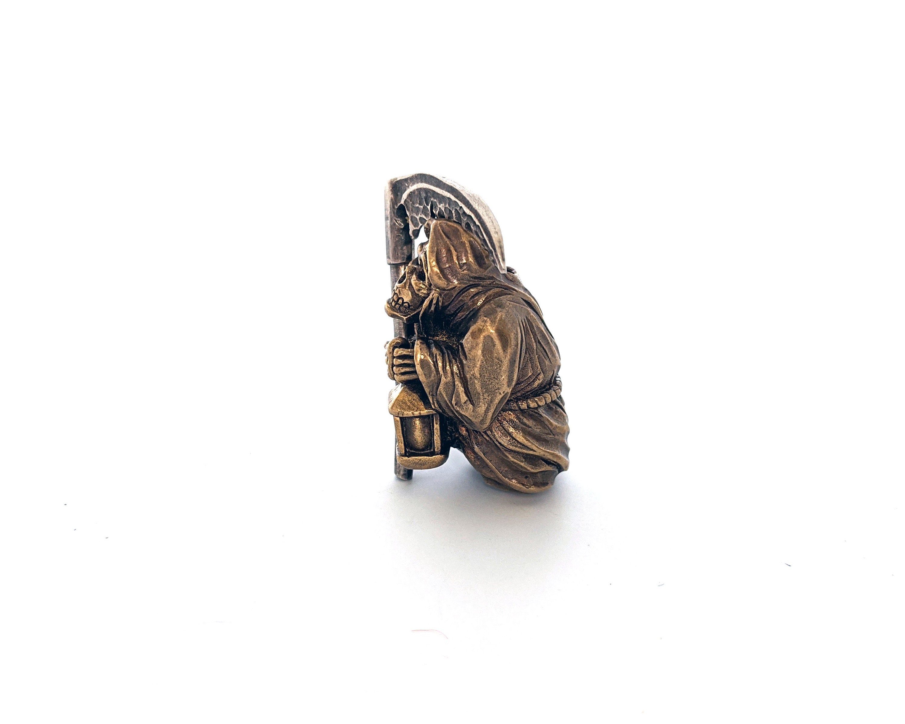 Grim Reaper Skull Beads Brass Bead Lanyard Bead Paracord Beads - Etsy