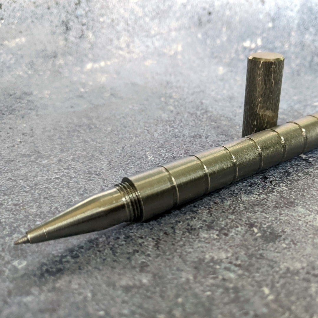 EDC, EDC Pen, Modern Ballpoint Pen, Stainless Steel, Rollerball Pen ...