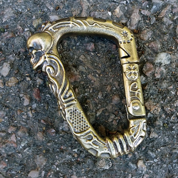 Brass Keychain - Etsy