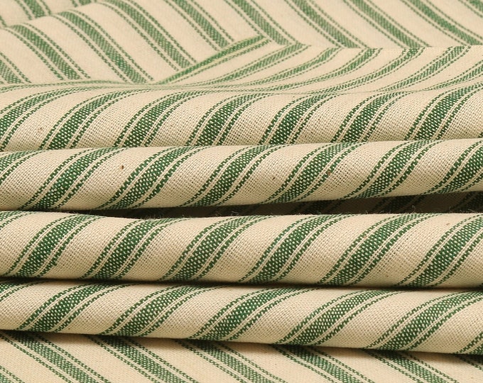 Stripe Fabric, Natural Eco Fabric- Handloom Fabric,green Fabric ...
