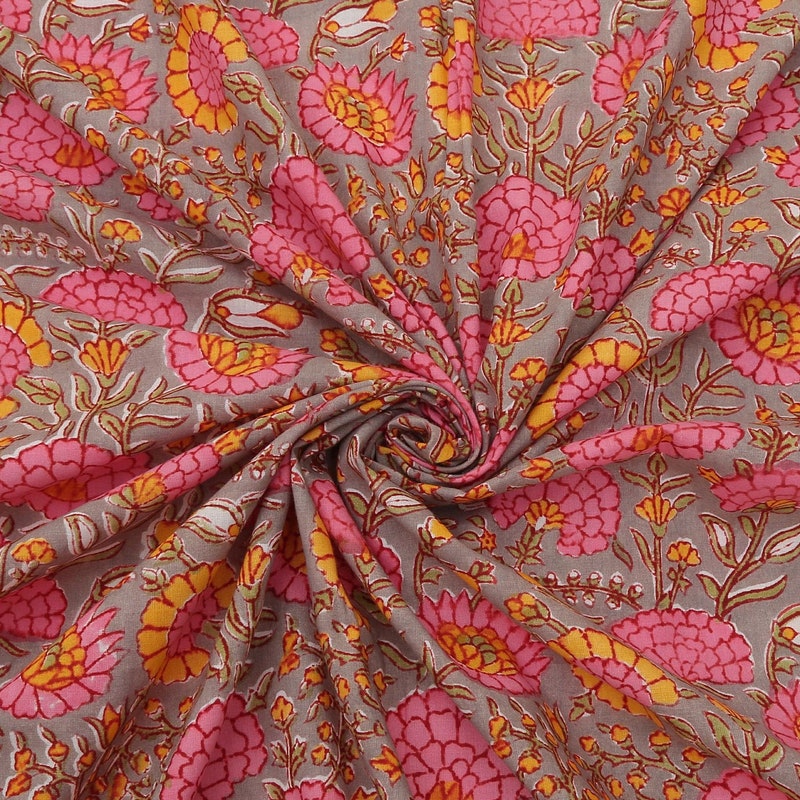 Cotton Fabric by the Yard - Etsy